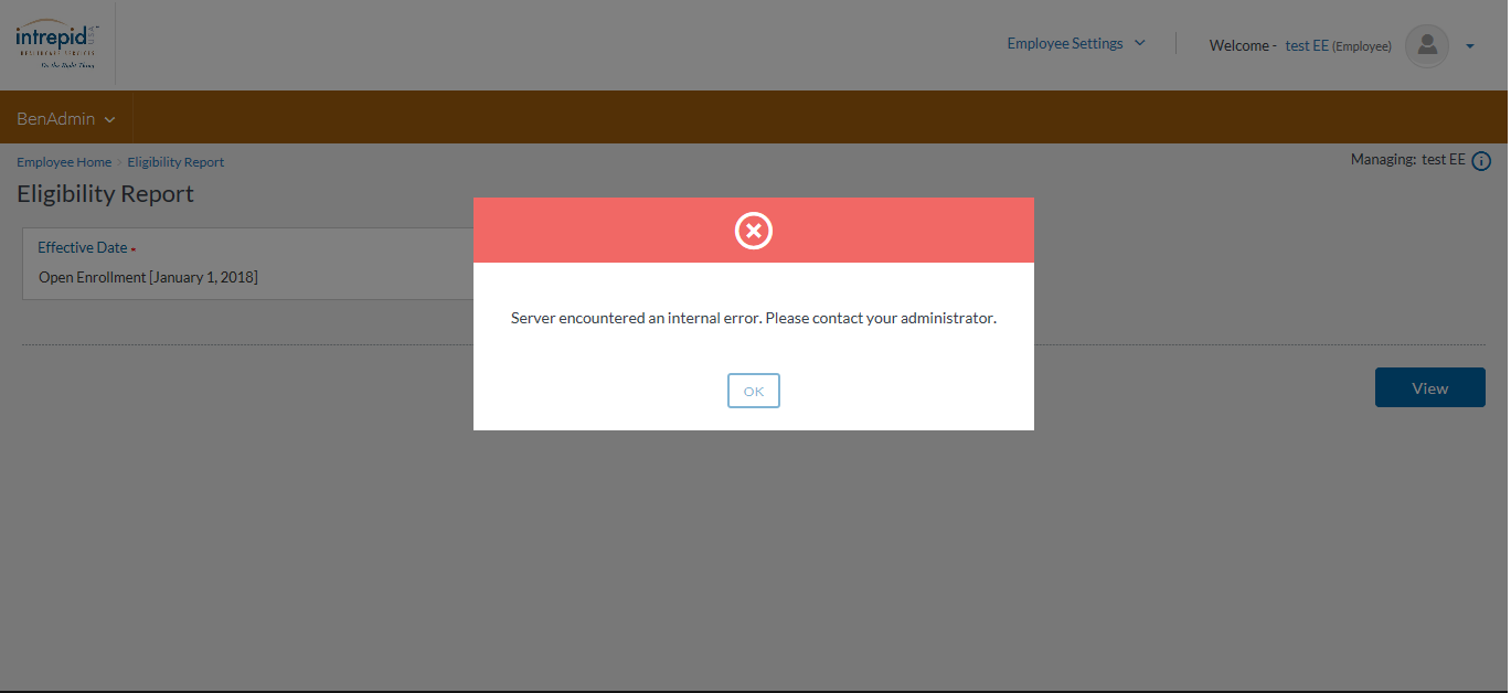 Nf 5375 Pre Prod Intrepid Usa Ee Level Eligibility Report Serve Error Workterra Jira